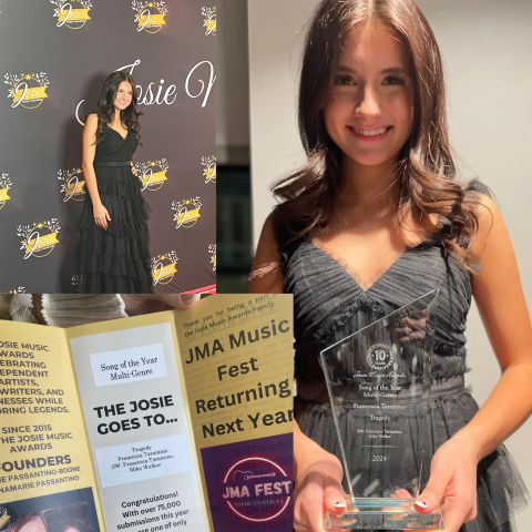 Josie Music Award- Song of the Year | Accredited Private Online K-12 School